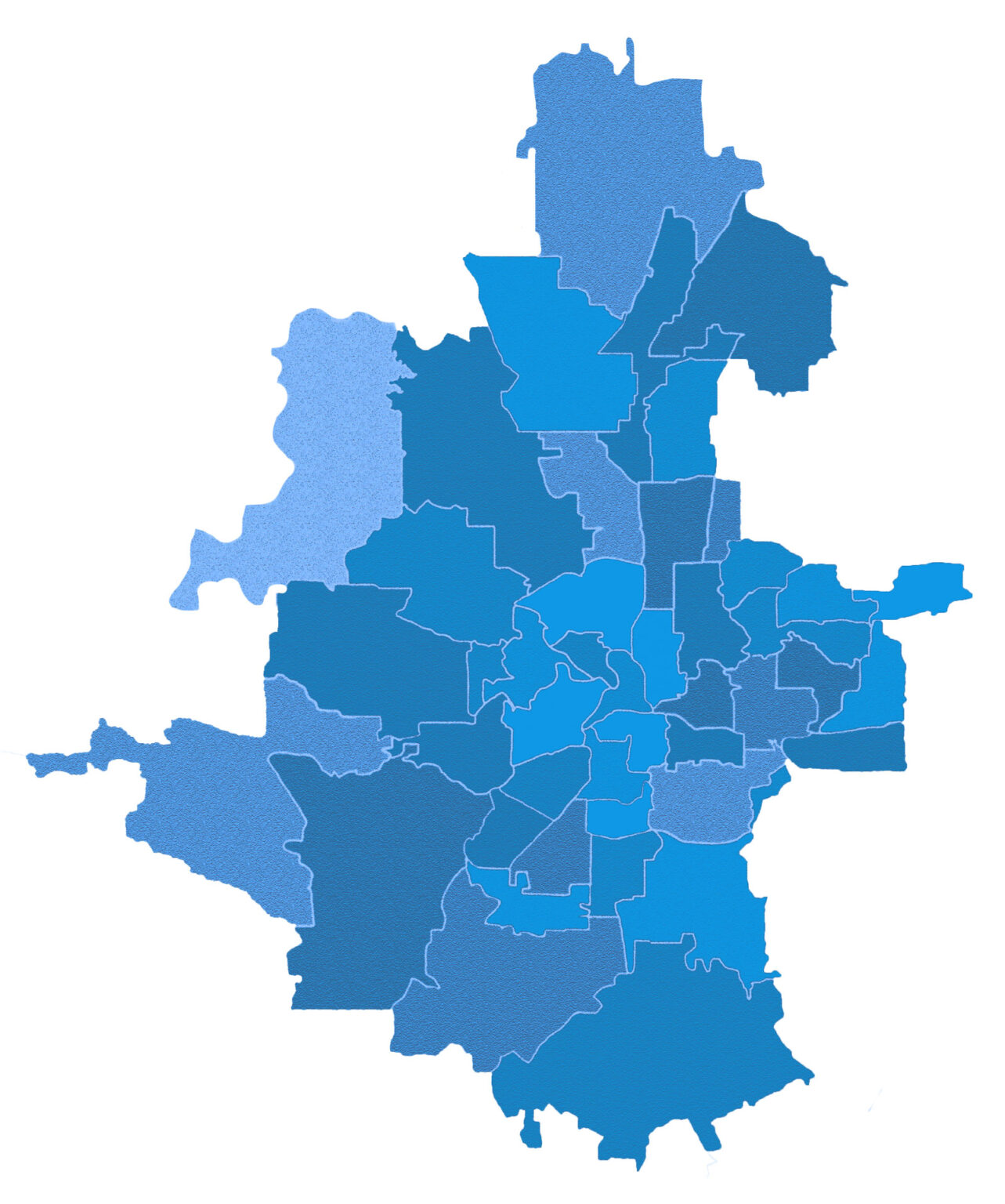 Fort Worth Zip Code Map - Burt Ladner Real Estate